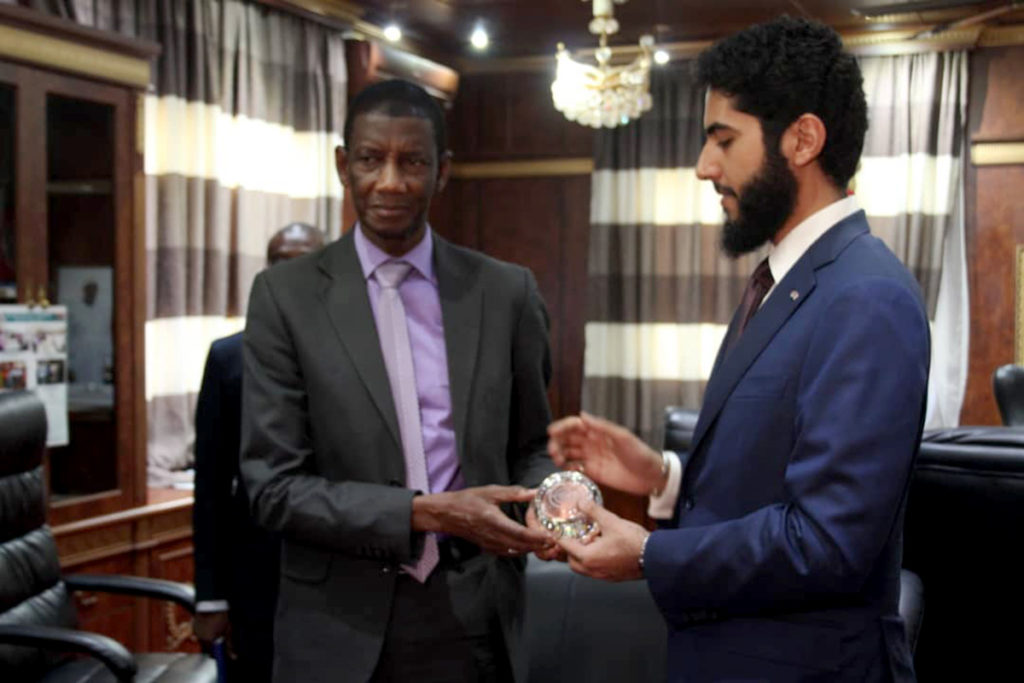 Secretary-General held a meeting with the Vice President of Gambia ...