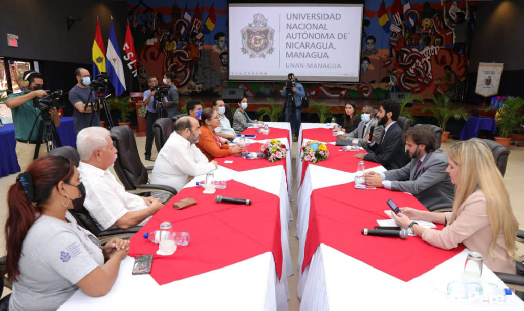 UNAN Managua & CNU - Official Visit to Nicaragua - Organisation of ...