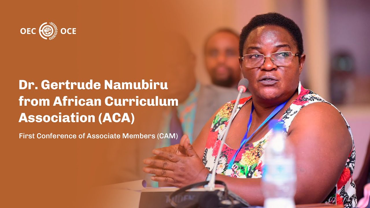 Dr. Gertrude Namubiru from African Curriculum Association (ACA ...